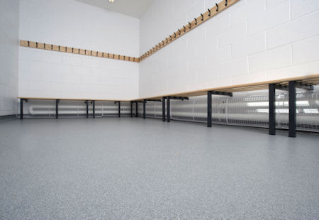 Polysafe standard sheet vinyl - Nordic grey from Safety Flooring UK
